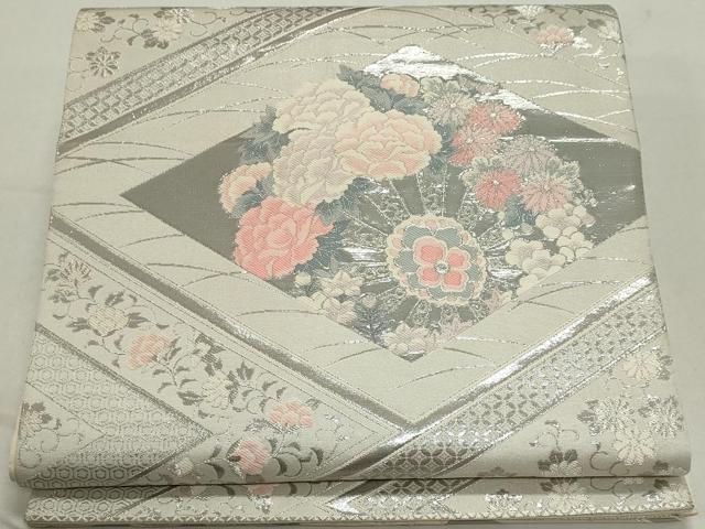 ■■■　サイズ　■■■ 長さ 424cm 幅 30.5cm程 ■■■　商品詳細　■■■ 【正絹・芯なし】 詳細に関しましては、画像をご確認ください。 大変上質な逸品になります。 お安く出品致しますので、是非この機会にいかがでしょうか？ ■■...