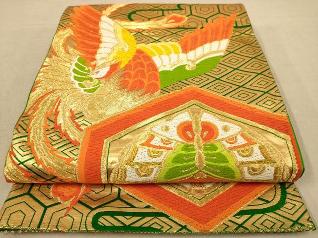 ■■■　サイズ　■■■ 長さ 412cm 幅 30cm程 ■■■　商品詳細　■■■ 【正絹・未仕立て】 詳細に関しましては、画像をご確認ください。 大変上質な逸品になります。 お安く出品致しますので、是非この機会にいかがでしょうか？ ※汚れ...