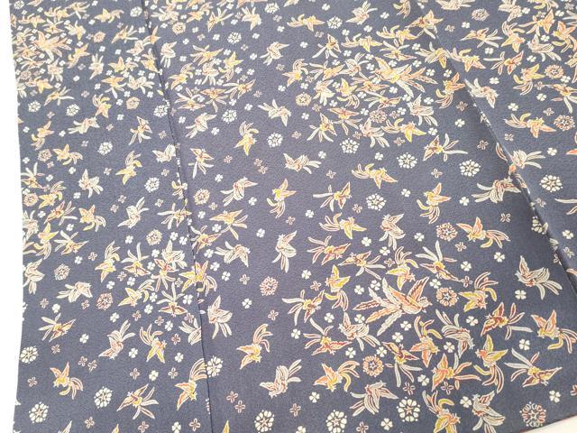 ■■■　サイズ　■■■ 身丈 157.5cm（肩から） 裄丈 62cm 袖丈 46cm　縫込み 3cm 袖幅 31cm 前幅 25cm 後幅 28cm 着物縫いこみ 内揚げ 0cm 裄 お袖側 約4cm　身頃側 約4cm ■■■　商品詳細　...