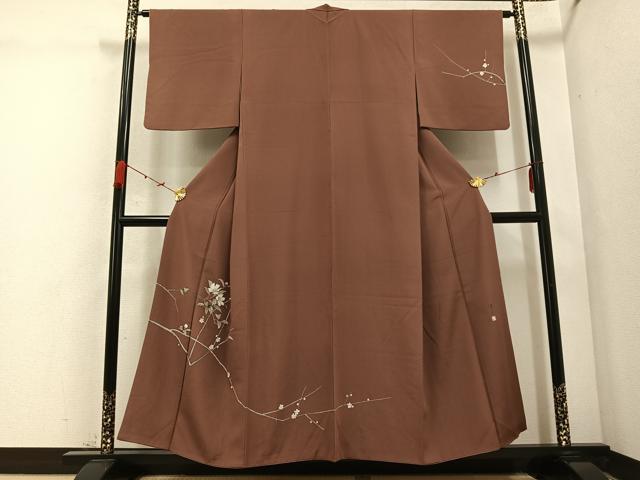 ■■■　サイズ　■■■ 身丈 153cm（肩から） 裄丈 63cm 袖丈 46cm　縫込み 5.5cm 袖幅 32cm 前幅 24cm 後幅 30cm 着物縫いこみ 内揚げ 8cm 裄 お袖側 約2cm　身頃側 約3cm ■■■　商品詳細　...