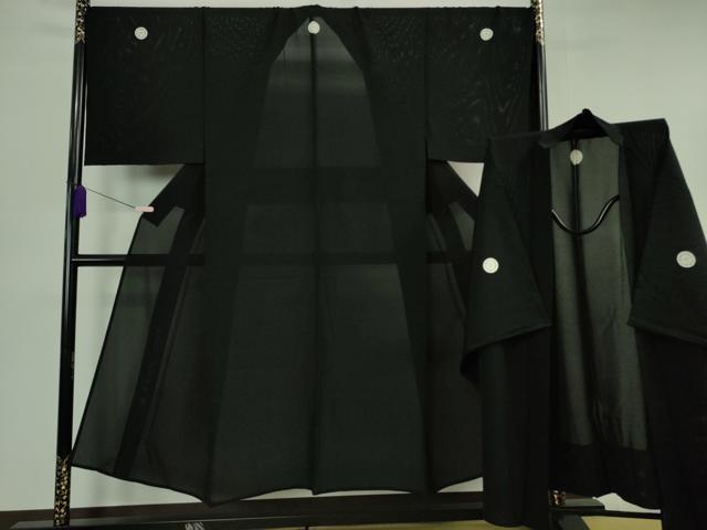 ■■■　サイズ　■■■ 【着物】 身丈 146cm（肩から） 裄丈 76cm 袖丈 50cm 袖幅 38cm 前幅 29.5cm 後幅 34cm 着物縫いこみ 内揚げ 11.5cm 裄 お袖側 約 0cm　身頃側 約 0cm 【羽織】 身丈...