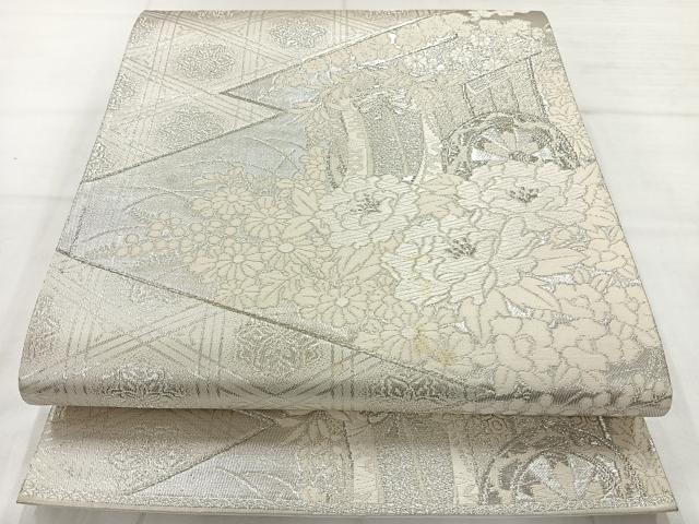 ■■■　サイズ　■■■ 長さ 436cm 幅 30.5cm程 ■■■　商品詳細　■■■ 【正絹】 詳細に関しましては、画像をご確認ください。 大変上質な逸品になります。 お安く出品致しますので、是非この機会にいかがでしょうか？ ■■■　注意...