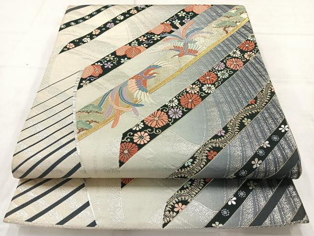 ■■■　サイズ　■■■ 長さ 428cm 幅 31cm程 ■■■　商品詳細　■■■ 【正絹】 詳細に関しましては、画像をご確認ください。 大変上質な逸品になります。 お安く出品致しますので、是非この機会にいかがでしょうか？ ■■■　注意事項...