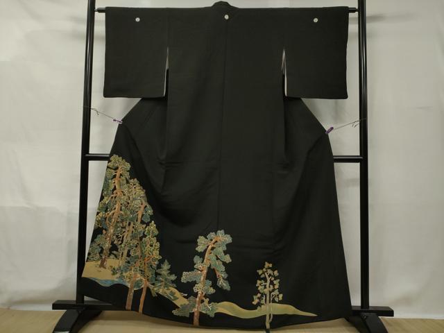 ■■■　サイズ　■■■ 身丈 163cm（肩から） 裄丈 62.5cm 袖丈 48cm　縫込み 4cm 袖幅 32.5cm 前幅 23.5cm 後幅 29cm 着物縫いこみ 内揚げ 2cm 裄 お袖側 約1cm　身頃側 約2.5cm ■■■...