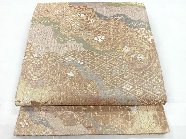 ■■■　サイズ　■■■ 長さ 424cm 幅 31cm程 ■■■　商品詳細　■■■ 【正絹】 詳細に関しましては、画像をご確認ください。 大変上質な逸品になります。 お安く出品致しますので、是非この機会にいかがでしょうか？ ■■■　注意事項...