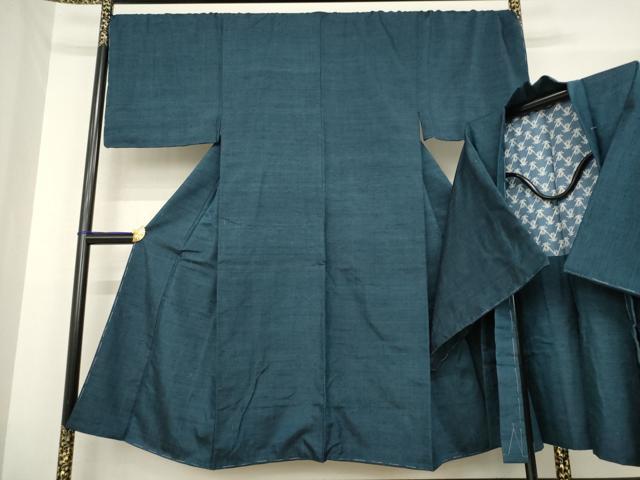 ■■■　サイズ　■■■ 【着物】 身丈 143cm（肩から） 裄丈 73cm 袖丈 49cm　縫込み 4cm 袖幅 39cm 前幅 27.5cm 後幅 32cm 着物縫いこみ 内揚げ 6cm 裄 お袖側 約1cm　身頃側 約3cm 【羽織】...