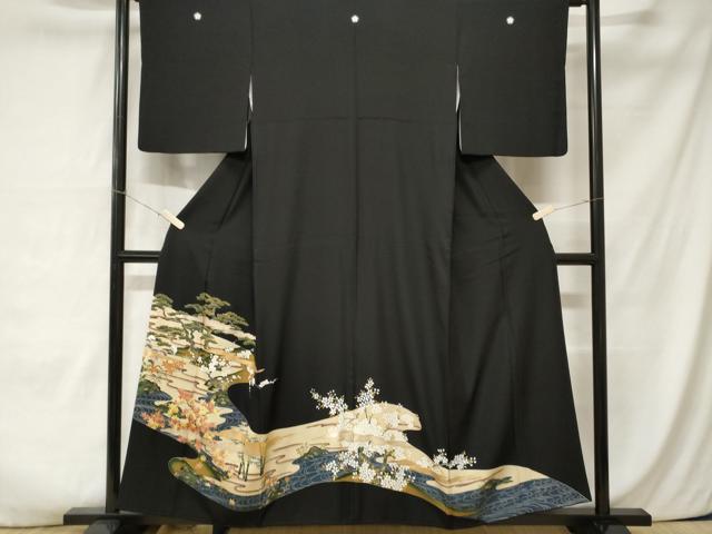 ■■■　サイズ　■■■ 身丈 155cm（肩から） 裄丈 63cm 袖丈 48cm　縫込み 8cm 袖幅 33cm 前幅 24cm 後幅 30cm 着物縫いこみ 内揚げ 8cm 裄 お袖側 約2cm　身頃側 約5cm ■■■　商品詳細　■■...