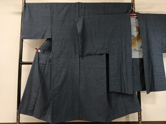 ■■■　サイズ　■■■ 【着物】 身丈 146cm（肩から） 裄丈 71cm 袖丈 49cm　縫込み 4cm 袖幅 37cm 前幅 29cm 後幅 32.5cm 着物縫いこみ 内揚げ 6cm 裄 お袖側 約4cm　身頃側 約5cm 【羽織】...