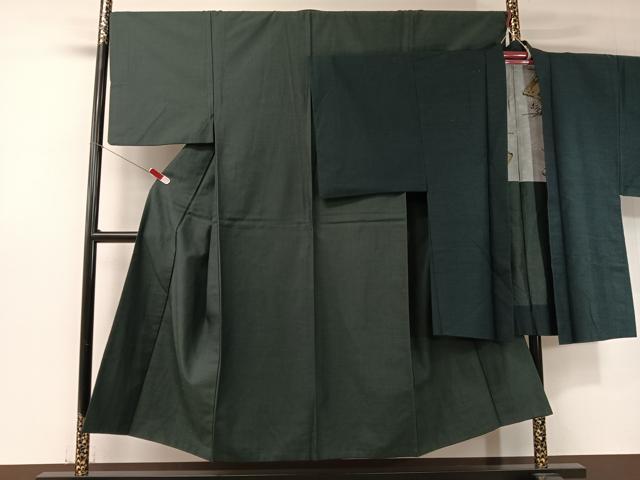 ■■■　サイズ　■■■ 【着物】 身丈 148cm（肩から） 裄丈 68cm 袖丈 49cm　縫込み 2.5cm 袖幅 34cm 前幅 28cm 後幅 32cm 着物縫いこみ 内揚げ 0cm 裄 お袖側 約1cm　身頃側 約1cm 【羽織】...