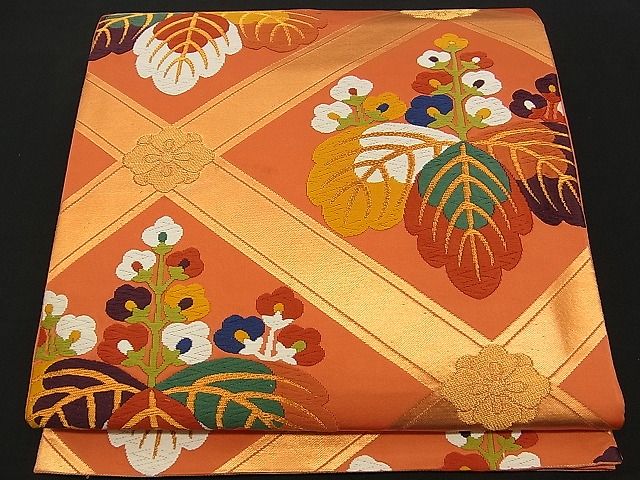 ■■■　サイズ　■■■ 長さ 432cm 幅 31cm程 ■■■　商品詳細　■■■ 【正絹】 状態は締めてはおりますが 特に目立ったシミ汚れなどもなく大変良い状態です。 大変上質な逸品になります。 お安く出品致しますので、是非この機会にいか...