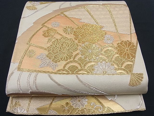 ■■■　サイズ　■■■ 長さ 404cm 幅 30.5cm程 ■■■　商品詳細　■■■ 【正絹】状態は接写画像のように表地所々に薄いアク、裏地に薄い汚れがございます。大変上質な逸品になりますので、ぜひお手入れをされてお召しになられてはいかが...