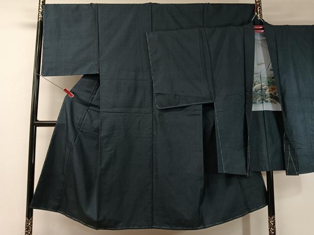 ■■■　サイズ　■■■ 【着物】 身丈 140cm（肩から） 裄丈 69.5cm 袖丈 49cm　縫込み 5cm 袖幅 35cm 前幅 28.5cm 後幅 31cm 着物縫いこみ 内揚げ 6.5cm 裄 お袖側 約2cm　身頃側 約2cm ...