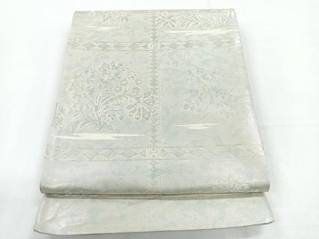 ■■■　サイズ　■■■ 長さ 428cm 幅 30.5cm程 ■■■　商品詳細　■■■ 【正絹・芯なし・未仕立て】 詳細に関しましては、画像をご確認ください。 大変上質な逸品になります。 お安く出品致しますので、是非この機会にいかがでしょう...