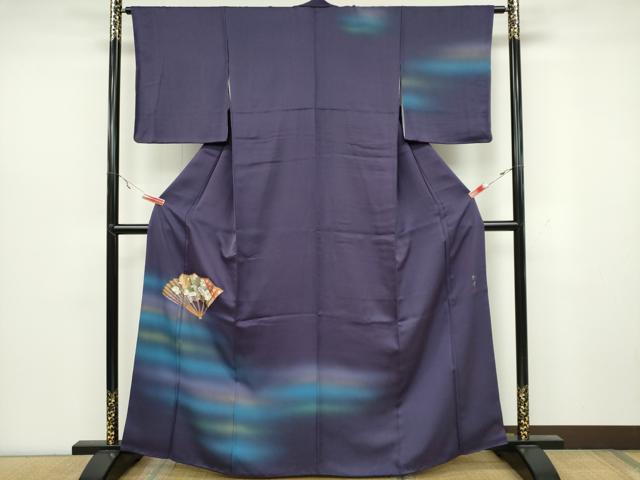 ■■■　サイズ　■■■ 身丈 163cm（肩から） 裄丈 63cm 袖丈 49cm　縫込み 6cm 袖幅 32cm 前幅 22.5cm 後幅 28cm 着物縫いこみ 内揚げ 3cm 裄 お袖側 約4.5cm　身頃側 約4cm ■■■　商品詳...