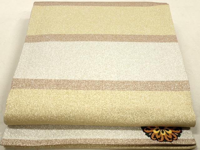 ■■■　サイズ　■■■ 長さ 434cm 幅 30.5cm程 ■■■　商品詳細　■■■ 【正絹】 詳細に関しましては、画像をご確認ください。 大変上質な逸品になります。 お安く出品致しますので、是非この機会にいかがでしょうか？ ■■■　注意...