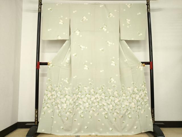 ■■■　サイズ　■■■ 身丈 164cm（肩から） 裄丈 68cm 袖丈 48cm　縫込み 7cm 袖幅 34cm 前幅 24cm 後幅 31cm 着物縫いこみ 内揚げ 1cm 裄 お袖側 約1.5cm　身頃側 約1.5cm ■■■　商品詳...