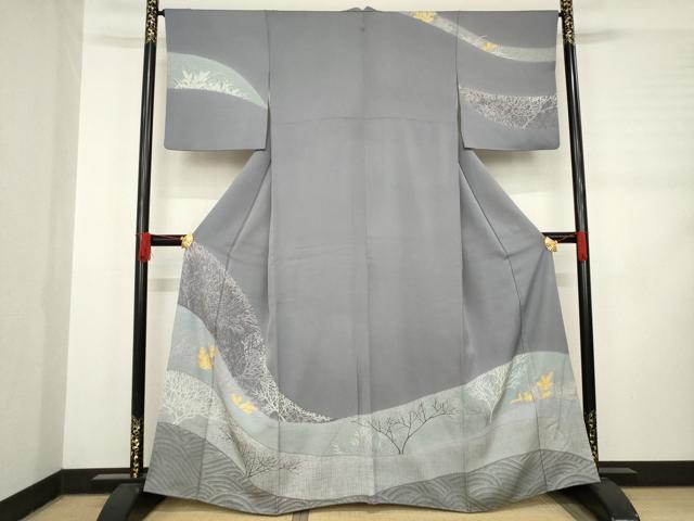 ■■■　サイズ　■■■ 身丈 162cm（肩から） 裄丈 66cm 袖丈 49.5cm　縫込み 8.5cm 袖幅 33cm 前幅 24.5cm 後幅 30cm 着物縫いこみ 内揚げ 8cm 裄 お袖側 約3cm　身頃側 約3cm ■■■　商...