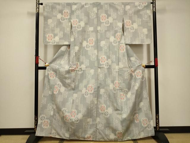 ■■■　サイズ　■■■ 身丈 162cm（肩から） 裄丈 64cm 袖丈 52cm　縫込み 3.5cm 袖幅 32cm 前幅 23cm 後幅 30cm 着物縫いこみ 内揚げ 0cm 裄 お袖側 約3cm　身頃側 約2.5cm ■■■　商品詳...
