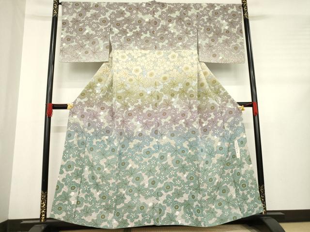 ■■■　サイズ　■■■ 身丈 157cm（肩から） 裄丈 67cm 袖丈 48cm　縫込み 10.5cm 袖幅 34cm 前幅 24cm 後幅 29cm 着物縫いこみ 内揚げ 9cm 裄 お袖側 約3cm　身頃側 約3cm ■■■　商品詳細...