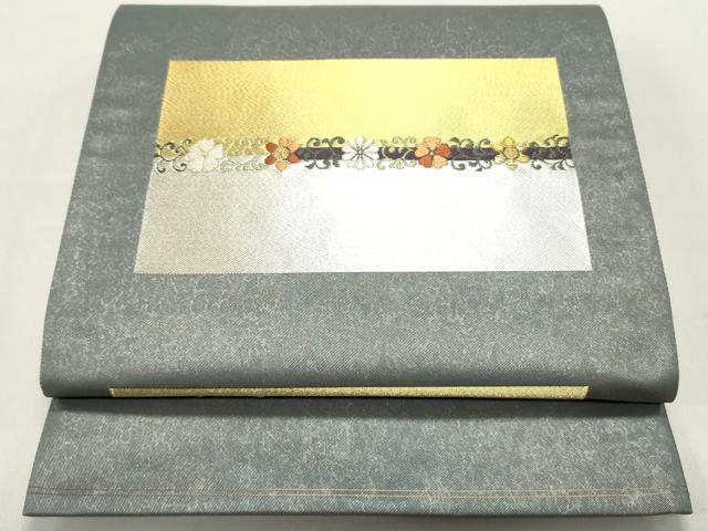 ■■■　サイズ　■■■ 長さ 444cm 幅 30.5cm程 ■■■　商品詳細　■■■ 【正絹】 状態は締めてはおりますが 特に目立ったシミ汚れなどもなく大変良い状態です。 大変上質な逸品になります。 お安く出品致しますので、是非この機会に...