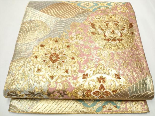 ■■■　サイズ　■■■ 長さ 428cm 幅 31cm程 ■■■　商品詳細　■■■ 【正絹】 状態は締めてはおりますが 特に目立ったシミ汚れなどもなく大変良い状態です。 大変上質な逸品になります。 お安く出品致しますので、是非この機会にいか...