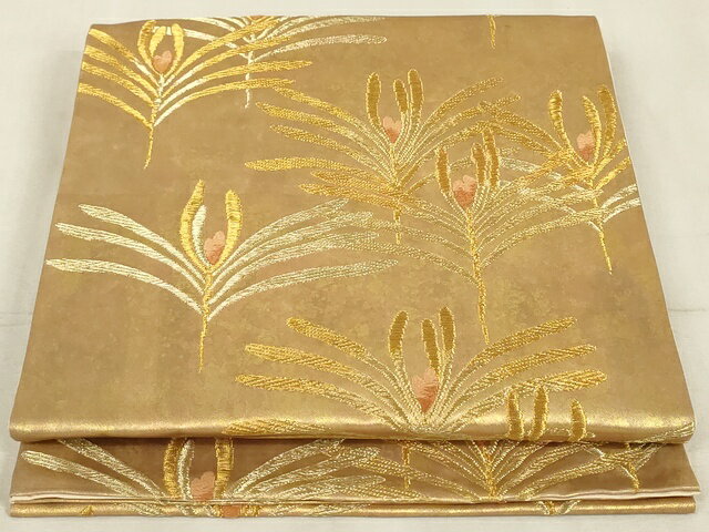 ■■■　サイズ　■■■ 長さ 432cm 幅 30.5cm程 ■■■　商品詳細　■■■ 【正絹・芯なし】 詳細に関しましては、画像をご確認ください。 大変上質な逸品になります。 お安く出品致しますので、是非この機会にいかがでしょうか？ ※汚...