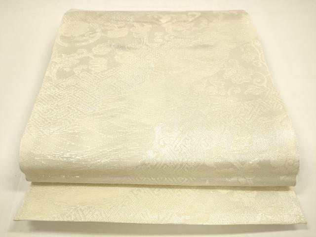 ■■■　サイズ　■■■ 長さ 408cm 幅 30.5cm程 ■■■　商品詳細　■■■ 【正絹・芯なし】 状態は接写画像のように表地所々・裏地に薄い汚れがございます。 大変上質な逸品になりますのでぜひお手入れをされてお召しになられてはいかが...