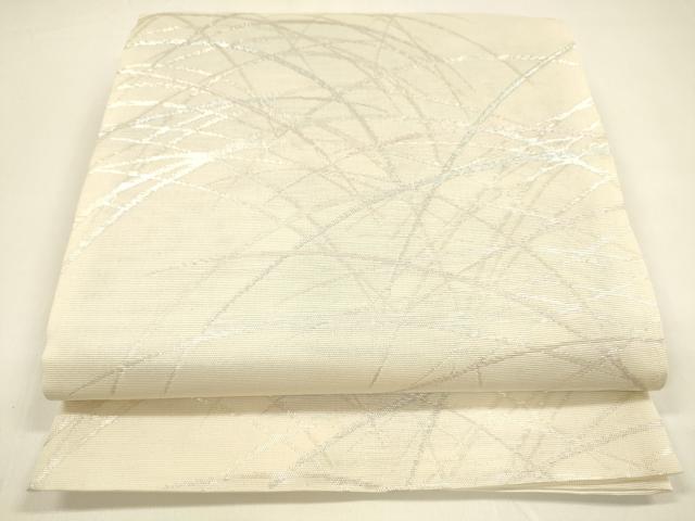 ■■■　サイズ　■■■ 長さ 422cm 幅 30.5cm程 ■■■　商品詳細　■■■ 【正絹・芯なし】 状態は締めてはおりますが 特に目立ったシミ汚れなどもなく大変良い状態です。 大変上質な逸品になります。 お安く出品致しますので、是非こ...