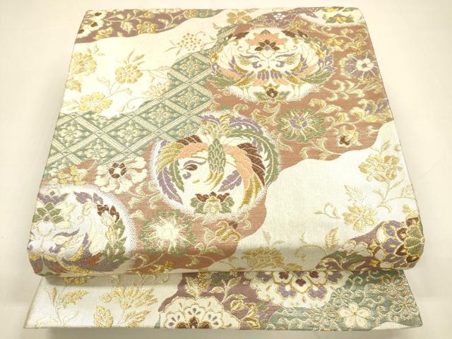 ■■■　サイズ　■■■ 長さ 432cm 幅 30.5cm程 ■■■　商品詳細　■■■ 【正絹】 状態は締めてはおりますが 特に目立ったシミ汚れなどもなく大変良い状態です。 大変上質な逸品になります。 お安く出品致しますので、是非この機会に...