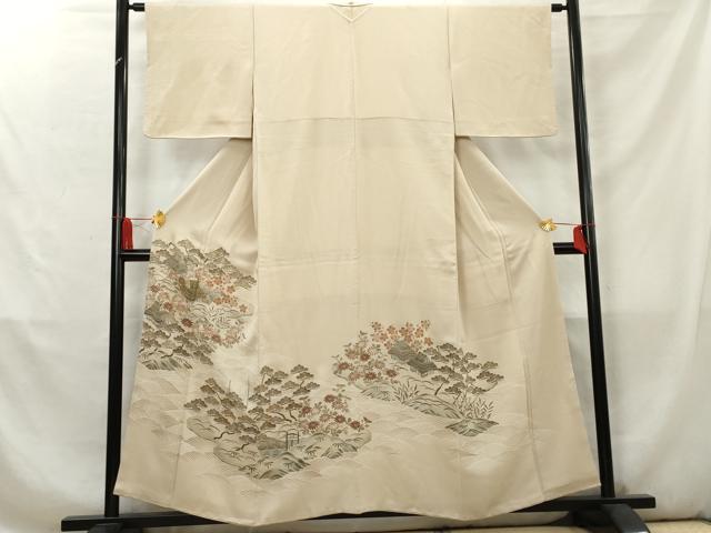 ■■■　サイズ　■■■ 身丈 155cm（肩から） 裄丈 63.5cm 袖丈 45.5cm　縫込み 4cm 袖幅 33cm 前幅 24.5cm 後幅 30.5cm 着物縫いこみ 内揚げ 7cm 裄 お袖側 約2cm　身頃側 約3cm ■■■...