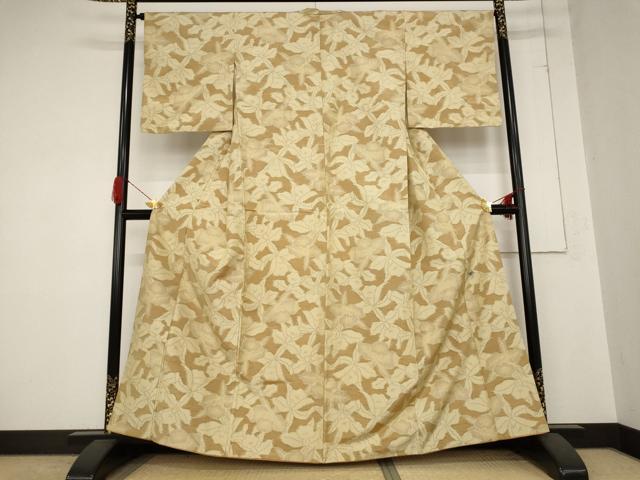 ■■■　サイズ　■■■ 身丈 161cm（肩から） 裄丈 65cm 袖丈 48.5cm　縫込み 2cm 袖幅 33.5cm 前幅 25cm 後幅 31cm 着物縫いこみ 内揚げ 0cm 裄 お袖側 約2cm　身頃側 約3cm ■■■　商品詳...