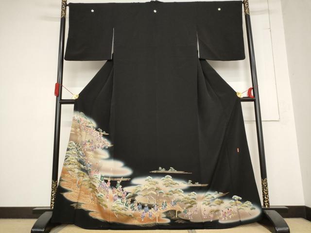 ■■■　サイズ　■■■ 身丈 166cm（肩から） 裄丈 65cm 袖丈 49cm　縫込み 6cm 袖幅 34cm 前幅 24cm 後幅 31cm 着物縫いこみ 内揚げ 0cm 裄 お袖側 約1.5cm　身頃側 約3cm ■■■　商品詳細　...