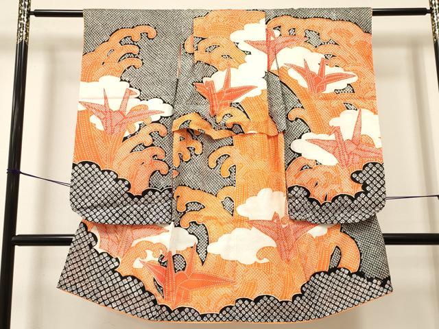 ■■■　サイズ　■■■ 【祝着】 身丈 102.5cm（肩から） 裄丈 50.5cm（肩上げ　4cm） 袖丈 73.5cm　縫込み 2cm 袖幅 34cm 前幅 19.5cm 後幅 25cm 着物縫いこみ 内揚げ 0cm （腰上げ　10.5...