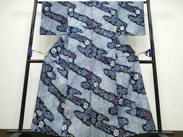 ■■■　サイズ　■■■ 身丈 159.5cm（肩から） 裄丈 66.5cm 袖丈 48cm　縫込み 1cm 袖幅 34cm 前幅 25cm 後幅 30cm 着物縫いこみ 内揚げ 0cm 裄 お袖側 約2cm　身頃側 約1cm ■■■　商品詳...