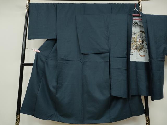 ■■■　サイズ　■■■ 【着物】 身丈 143cm（肩から） 裄丈 69.5cm 袖丈 49cm　縫込み 3cm 袖幅 34cm 前幅 24cm 後幅 30.5cm 着物縫いこみ 内揚げ 6cm 裄 お袖側 約2cm　身頃側 約2cm 【羽...