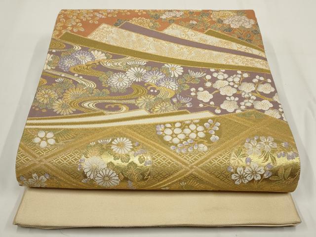 ■■■　サイズ　■■■ 長さ 420cm 幅 31cm程 ■■■　商品詳細　■■■ 【交織・未仕立て】 状態は締めてはおりますが 特に目立ったシミ汚れなどもなく大変良い状態です。 お安く出品致しますので、是非この機会にいかがでしょうか？ ■...