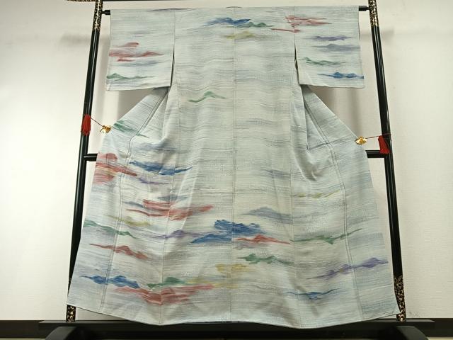 ■■■　サイズ　■■■ 身丈 155cm（肩から） 裄丈 62cm 袖丈 46cm　縫込み 5cm 袖幅 32cm 前幅 27cm 後幅 30cm 着物縫いこみ 内揚げ 7cm 裄 お袖側 約1.5cm　身頃側 約3.5cm ■■■　商品詳...