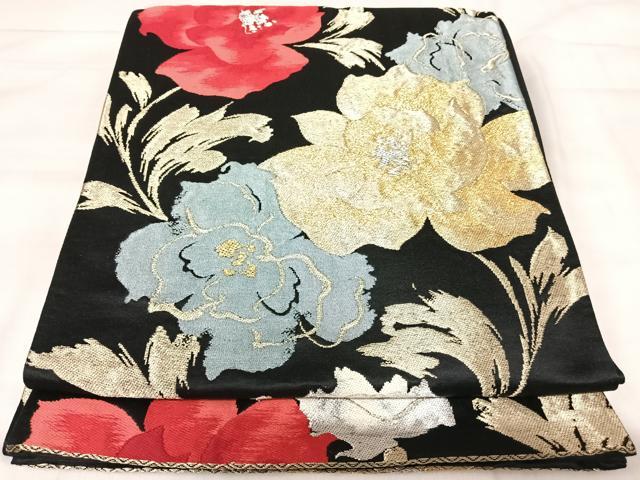 ■■■　サイズ　■■■ 長さ 404cm 幅 29.5cm程 ■■■　商品詳細　■■■ 【正絹・芯なし】 詳細に関しましては、画像をご確認ください。 大変上質な逸品になります。 お安く出品致しますので、是非この機会にいかがでしょうか？ ■■...