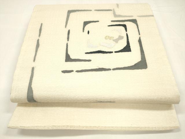 ■■■　サイズ　■■■ 長さ 380cm 幅 31cm程 ■■■　商品詳細　■■■ 【正絹・未仕立て】 状態は締めてはおりますが 特に目立ったシミ汚れなどもなく大変良い状態です。 大変上質な逸品になります。 お安く出品致しますので、是非この...