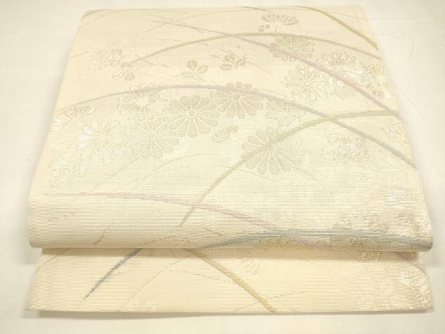 ■■■　サイズ　■■■ 長さ 424cm 幅 30.5cm程 ■■■　商品詳細　■■■ 【正絹・芯なし】 状態は締めてはおりますが 特に目立ったシミ汚れなどもなく大変良い状態です。 大変上質な逸品になります。 お安く出品致しますので、是非こ...