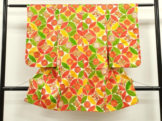 ■■■　サイズ　■■■ 【祝着】 身丈 98cm（肩から） 裄丈 51.5cm（肩上げ　0cm） 袖丈 59cm　縫込み 2.5cm 袖幅 28.5cm 前幅 18.5cm 後幅 22.5cm 着物縫いこみ 内揚げ 0cm （腰上げ　0cm...