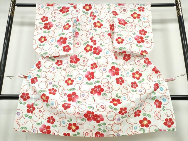 ■■■　サイズ　■■■ 身丈 111cm（肩から） 裄丈 48cm 袖丈 49cm　縫込み 1.5cm 袖幅 31.5cm 前幅 19cm 後幅 24.5cm 着物縫いこみ 内揚げ 4cm 裄 お袖側 約5cm　身頃側 約2cm ■■■　商...