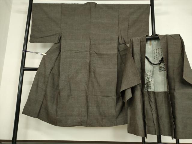 ■■■　サイズ　■■■ 【着物】 身丈 133cm（肩から） 裄丈 68cm 袖丈 50cm　縫込み 4cm 袖幅 34cm 前幅 22.5cm 後幅 30cm 着物縫いこみ 内揚げ 0cm 裄 お袖側 約1cm　身頃側 約2cm 【羽織】...