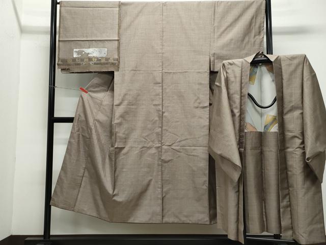 ■■■　サイズ　■■■ 【着物】 身丈 142cm（肩から） 裄丈 66cm 袖丈 48cm　縫込み 2cm 袖幅 34.5cm 前幅 24.5cm 後幅 30.5cm 着物縫いこみ 内揚げ 6.5cm 裄 お袖側 約2.5cm　身頃側 約...