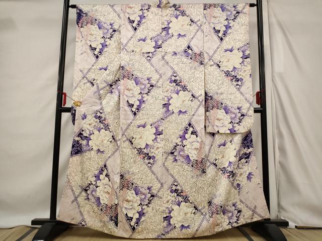 ■■■　サイズ　■■■ 身丈 160.5cm（肩から） 裄丈 62cm 袖丈 94cm　縫込み 5.5cm 袖幅 32cm 前幅 24.5cm 後幅 29.5cm 着物縫いこみ 内揚げ 7cm 裄 お袖側 約2.5cm　身頃側 約4cm ■...