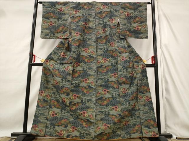 ■■■　サイズ　■■■ 身丈 160cm（肩から） 裄丈 62.5cm 袖丈 48.5cm　縫込み 7cm 袖幅 32.5cm 前幅 22.5cm 後幅 28cm 着物縫いこみ 内揚げ 0cm 裄 お袖側 約2cm　身頃側 約3cm ■■■...