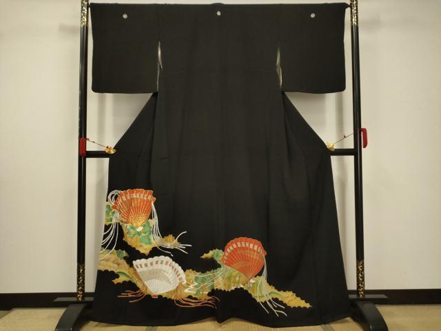 ■■■　サイズ　■■■ 身丈 163cm（肩から） 裄丈 66.5cm 袖丈 48cm　縫込み 4.5cm 袖幅 34cm 前幅 25cm 後幅 30cm 着物縫いこみ 内揚げ 2cm 裄 お袖側 約1cm　身頃側 約1cm ■■■　商品詳...