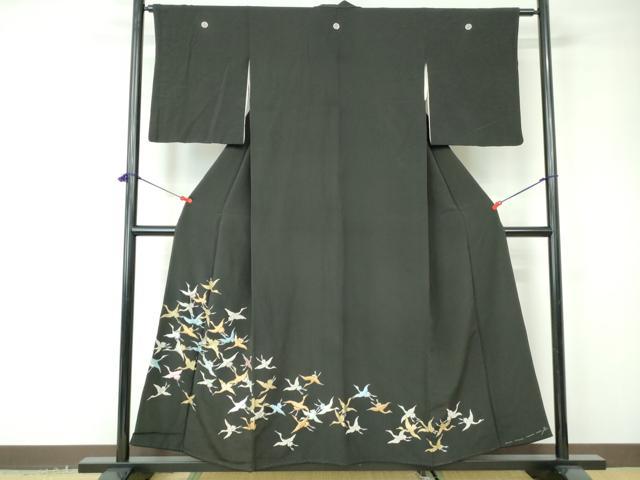 ■■■　サイズ　■■■ 身丈 155cm（肩から） 裄丈 63cm 袖丈 50cm　縫込み 5cm 袖幅 33cm 前幅 24cm 後幅 30.5cm 着物縫いこみ 内揚げ 3cm 裄 お袖側 約0cm　身頃側 約4cm ■■■　商品詳細　...