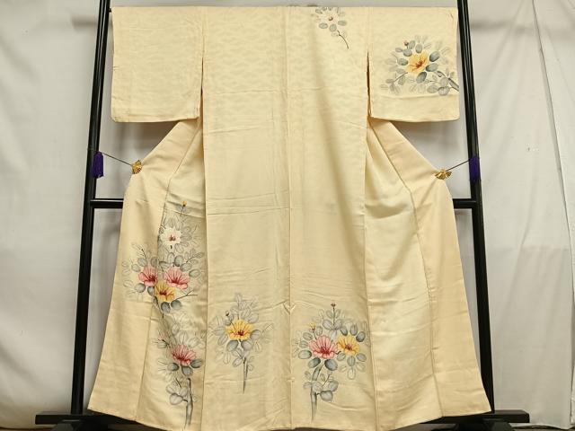 ■■■　サイズ　■■■ 身丈 158cm（肩から） 裄丈 67cm 袖丈 48cm　縫込み 3cm 袖幅 34cm 前幅 24cm 後幅 31cm 着物縫いこみ 内揚げ 0cm 裄 お袖側 約1cm　身頃側 約2cm ■■■　商品詳細　■■...