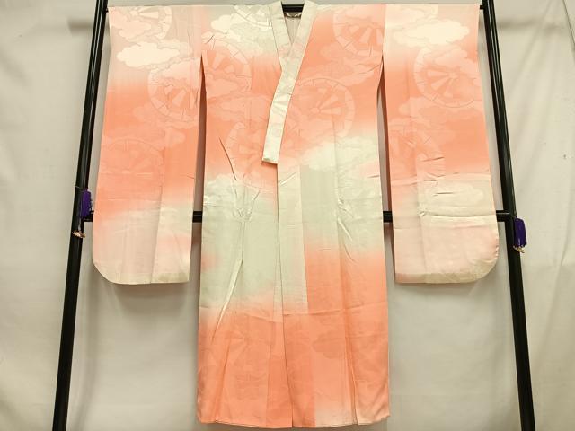 ■■■　サイズ　■■■ 身丈 140cm（肩から） 裄丈 67cm 袖丈 100cm　縫込み 3cm 袖幅 33cm 前幅 28cm 後幅 30cm 着物縫いこみ 内揚げ 0cm 裄 お袖側 約2cm　身頃側 約1cm ■■■　商品詳細　■...